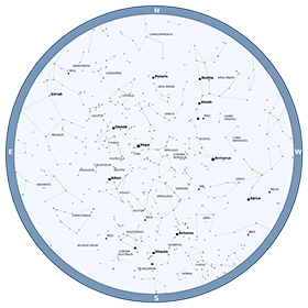 Sky Atlas - Maps and charts of stars and deep sky objects (DSOs)